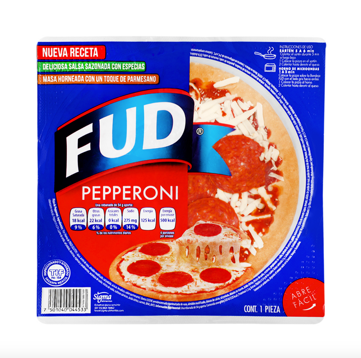 Pizza Peperoni Fud (220 g) | HomiHospitality